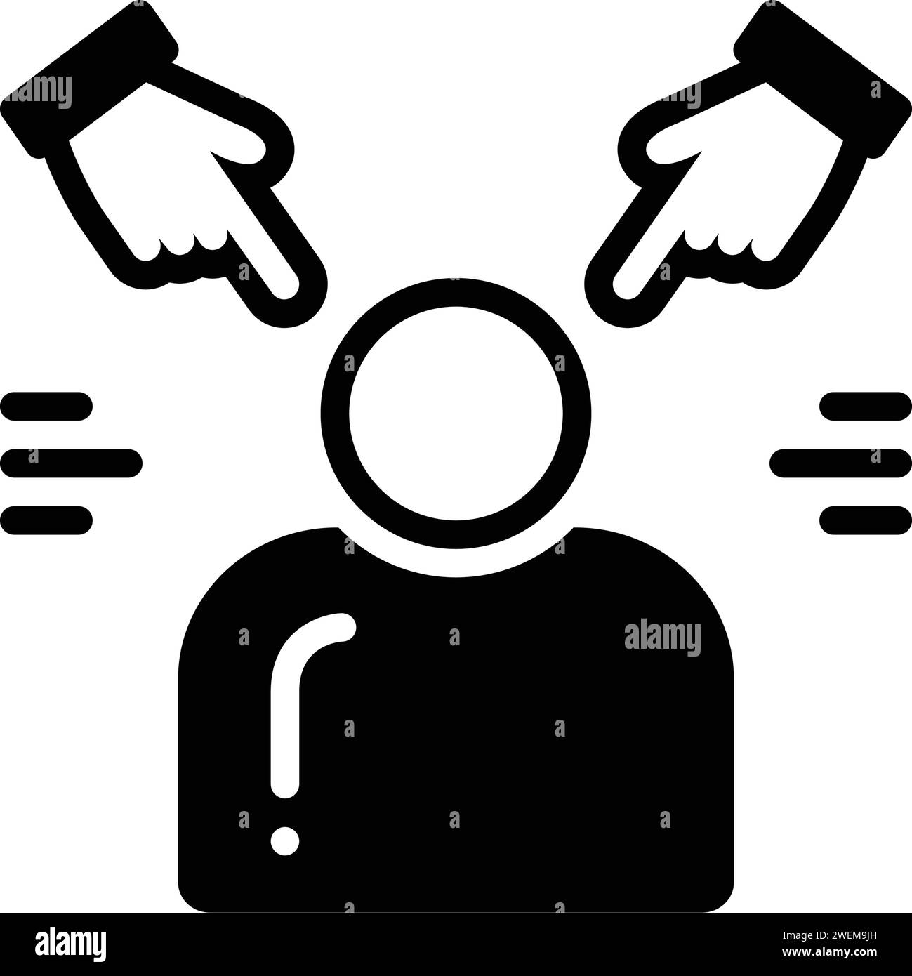 Accusation vector vectors Stock Vector Images - Alamy