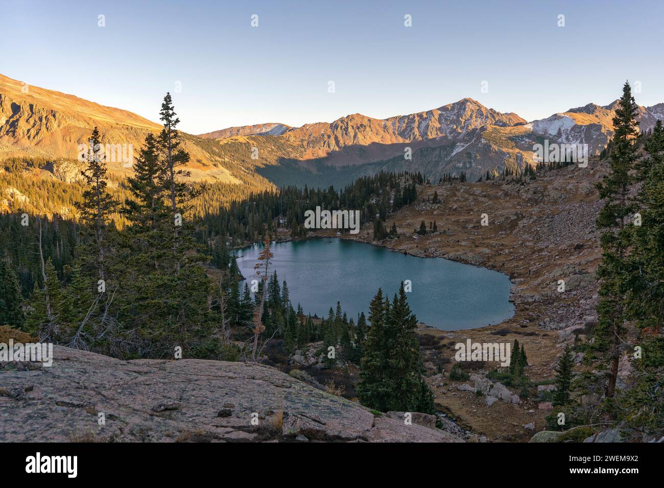 Gore Lake in the Eagles Nest Wilderness, Colorado Stock Photo - Alamy