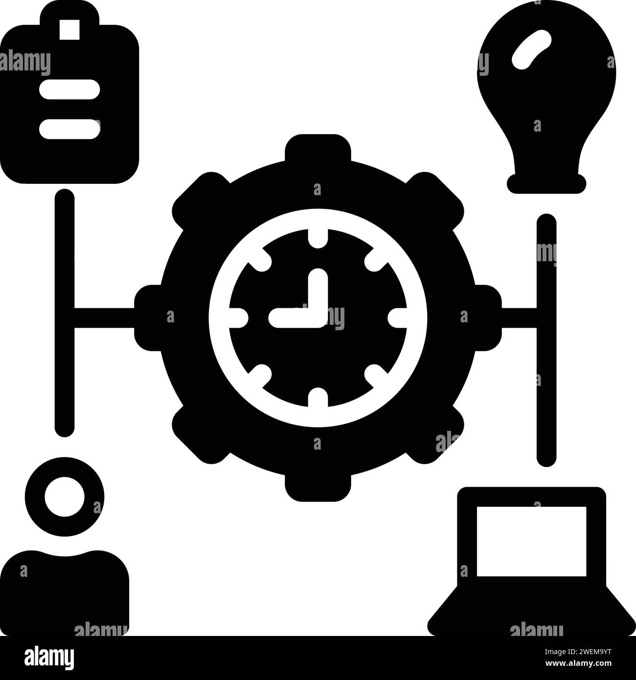 Icon For Manage transact Stock Vector Image Art Alamy