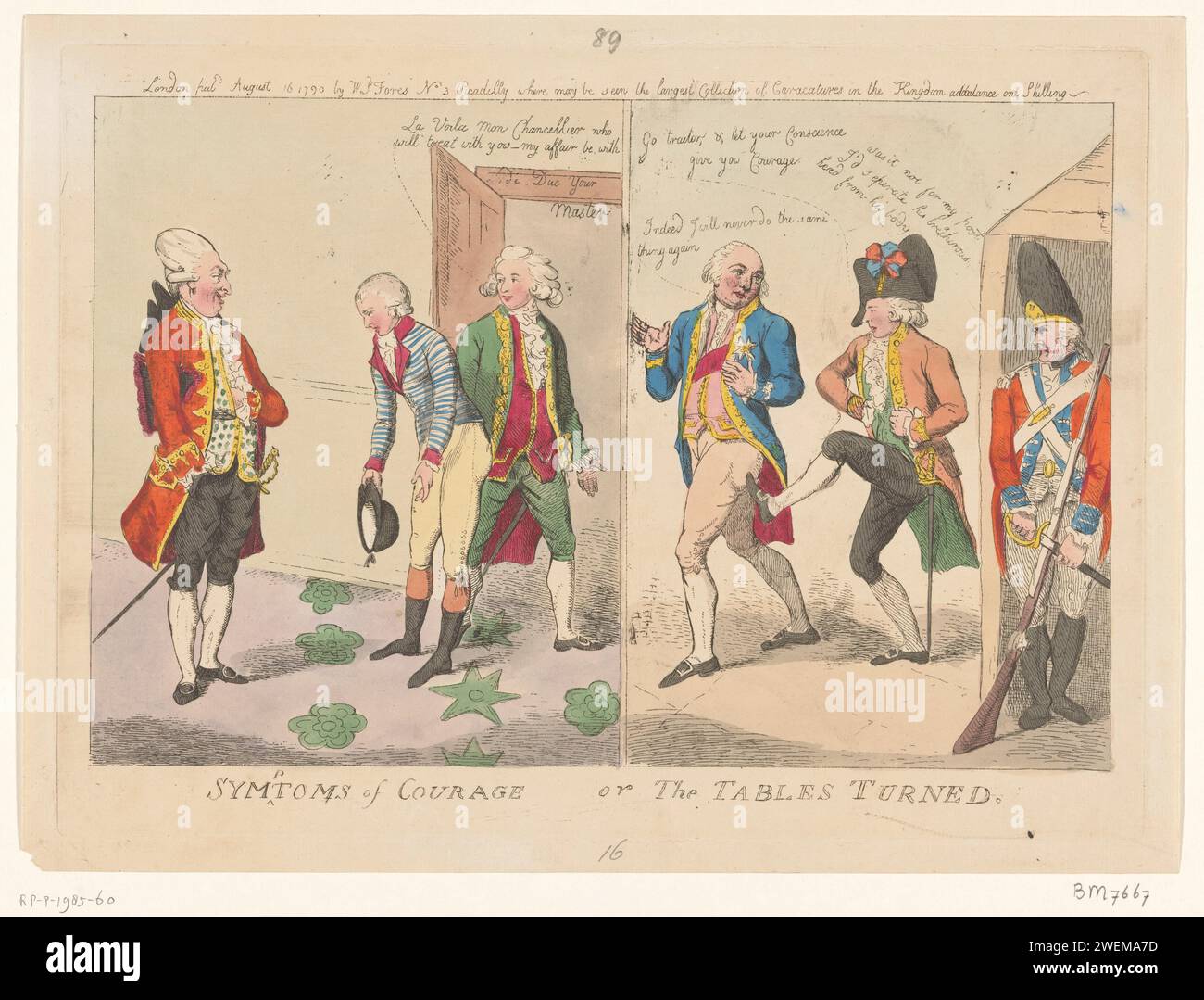 Political cartoon 1790 hi-res stock photography and images - Alamy