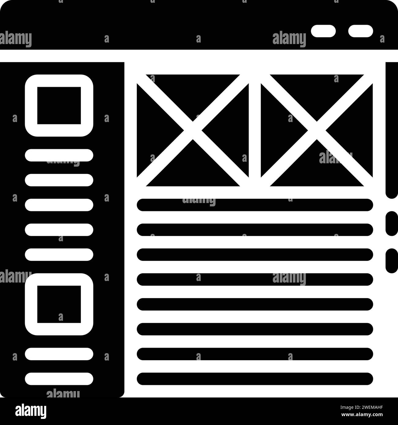 Icon for Interface,user Stock Vector Image & Art - Alamy