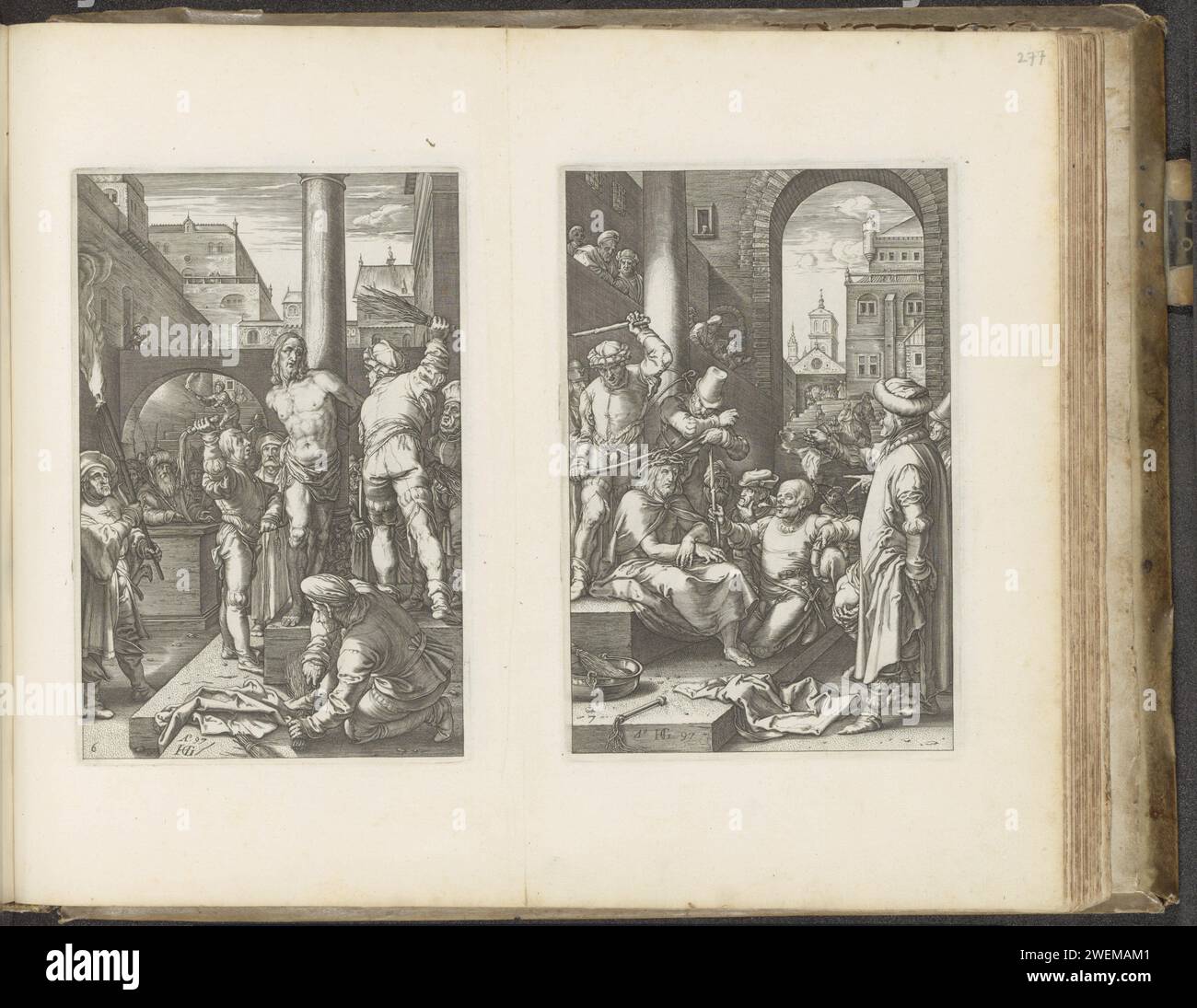 Man tied to the column hi-res stock photography and images - Alamy