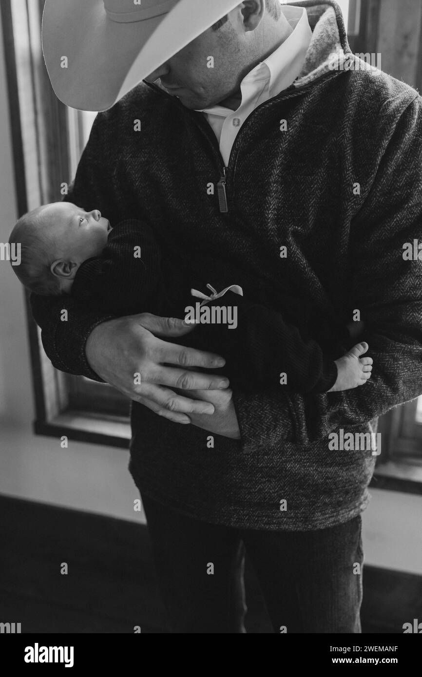 Father time holds hi-res stock photography and images - Alamy