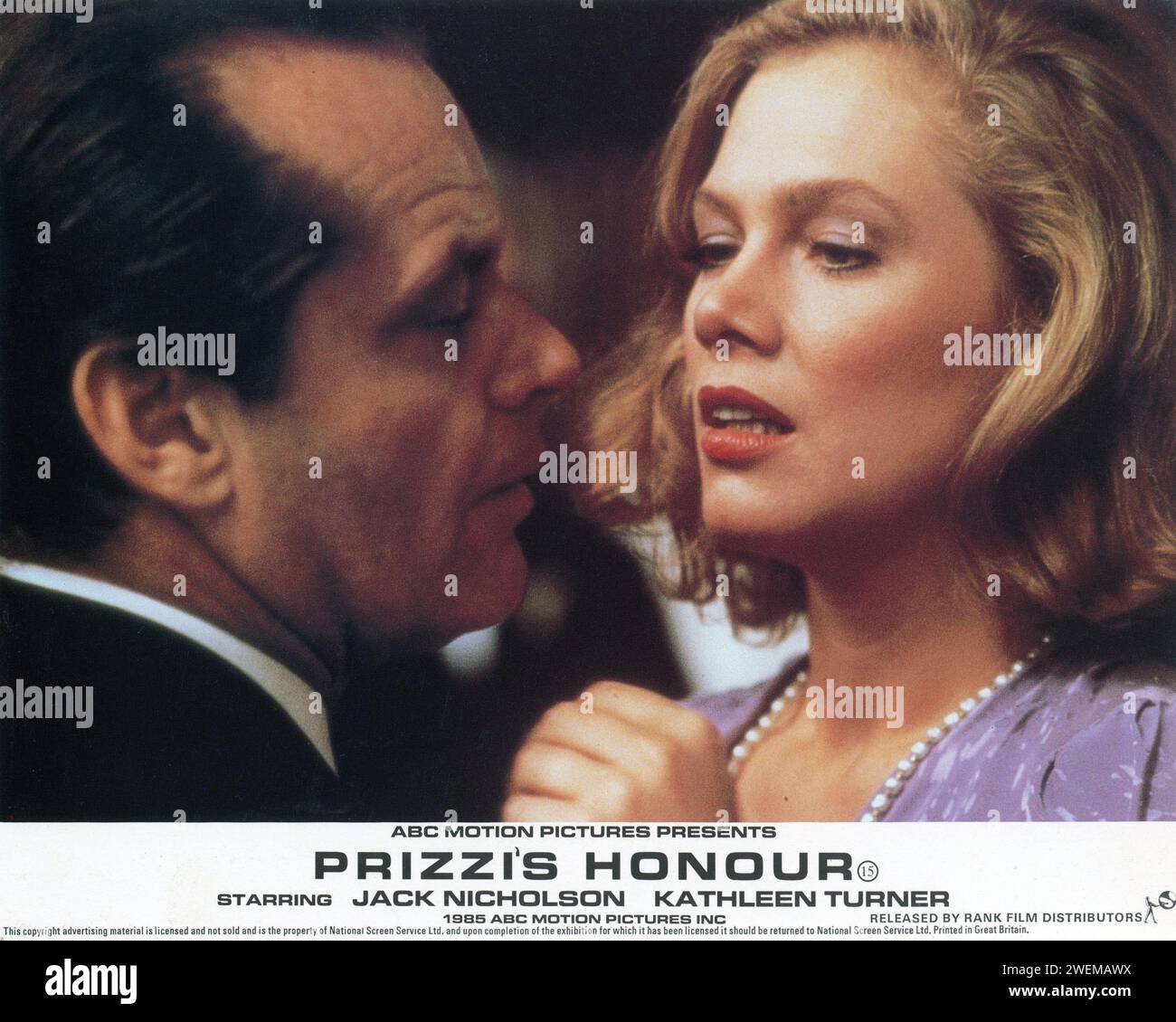 Kathleen turner prizzi’s honour hi-res stock photography and images - Alamy