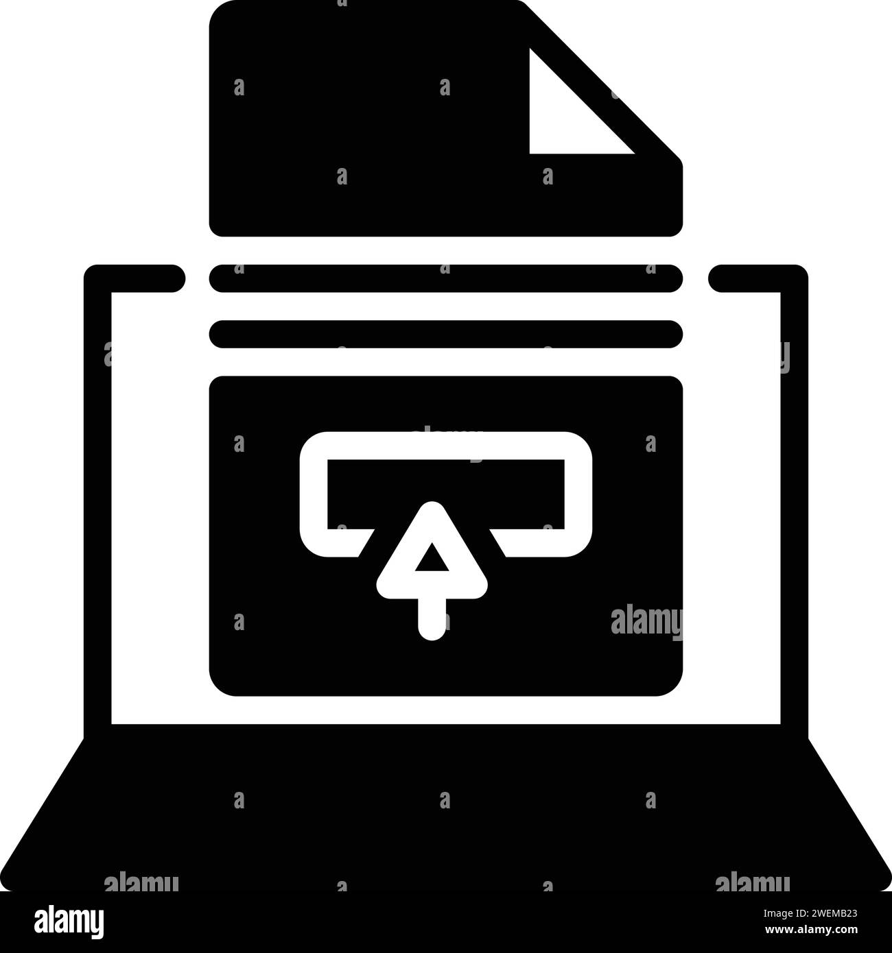 Icon for Apply,enforce Stock Vector Image & Art - Alamy