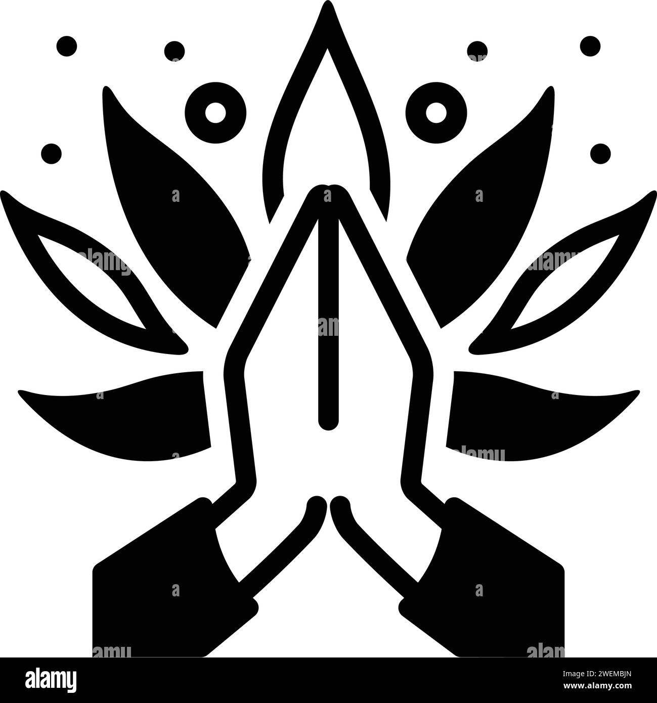 Icon for aura,pray Stock Vector Image & Art - Alamy