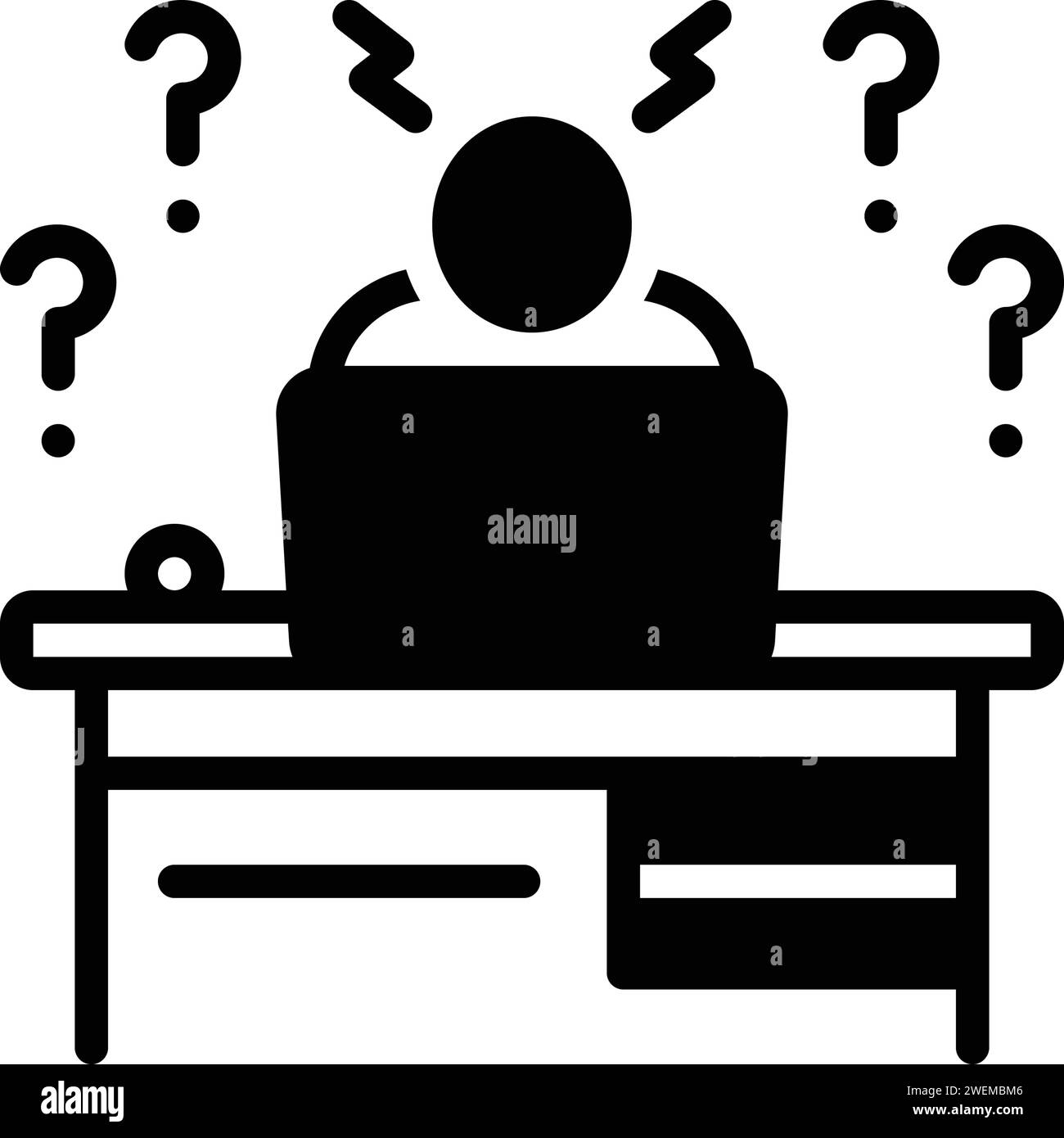 Icon for agonize,dither Stock Vector Image & Art - Alamy