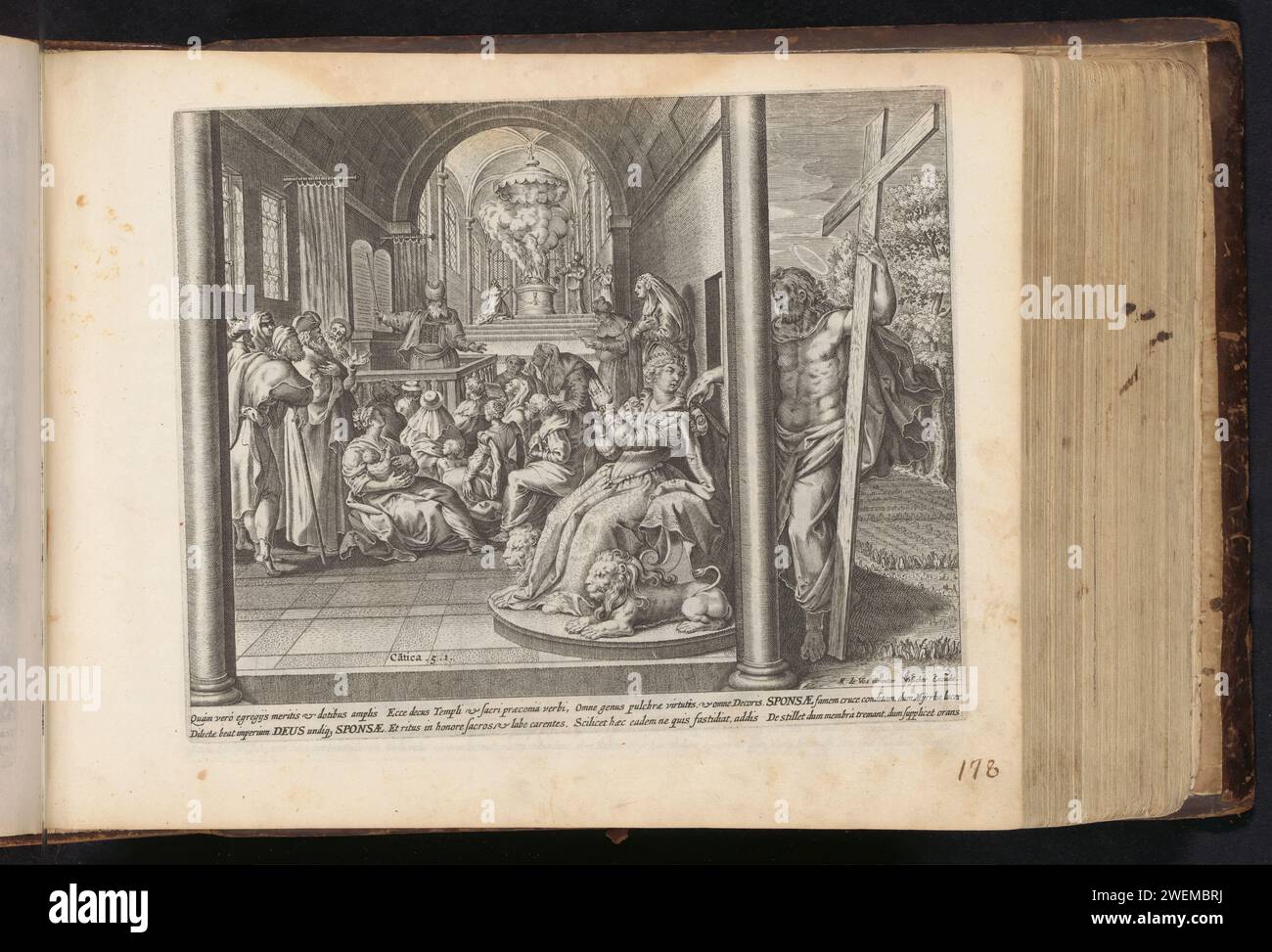 Christ touches his bride, Anonymous, Johann Sadeler (I), After Maerten ...