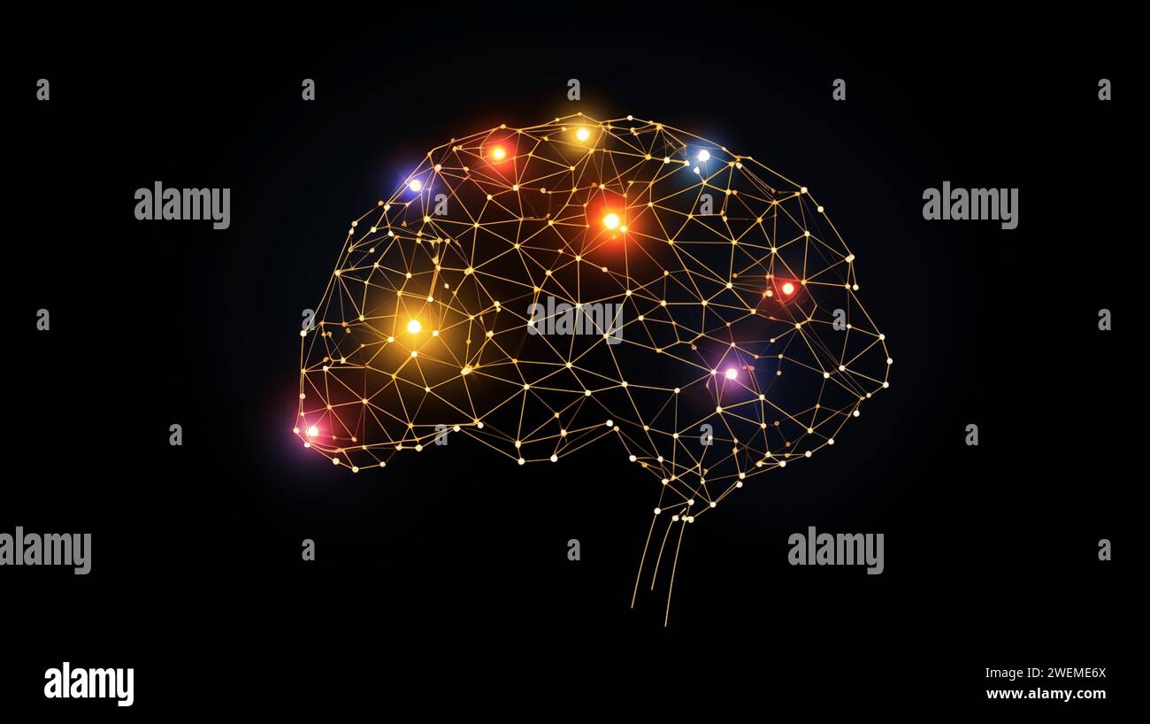 Neurological illustration hi-res stock photography and images - Alamy
