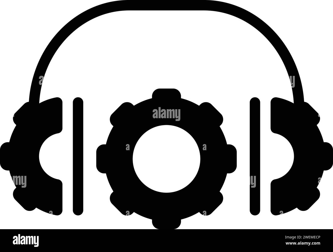 Service operator silhouette hi-res stock photography and images - Alamy