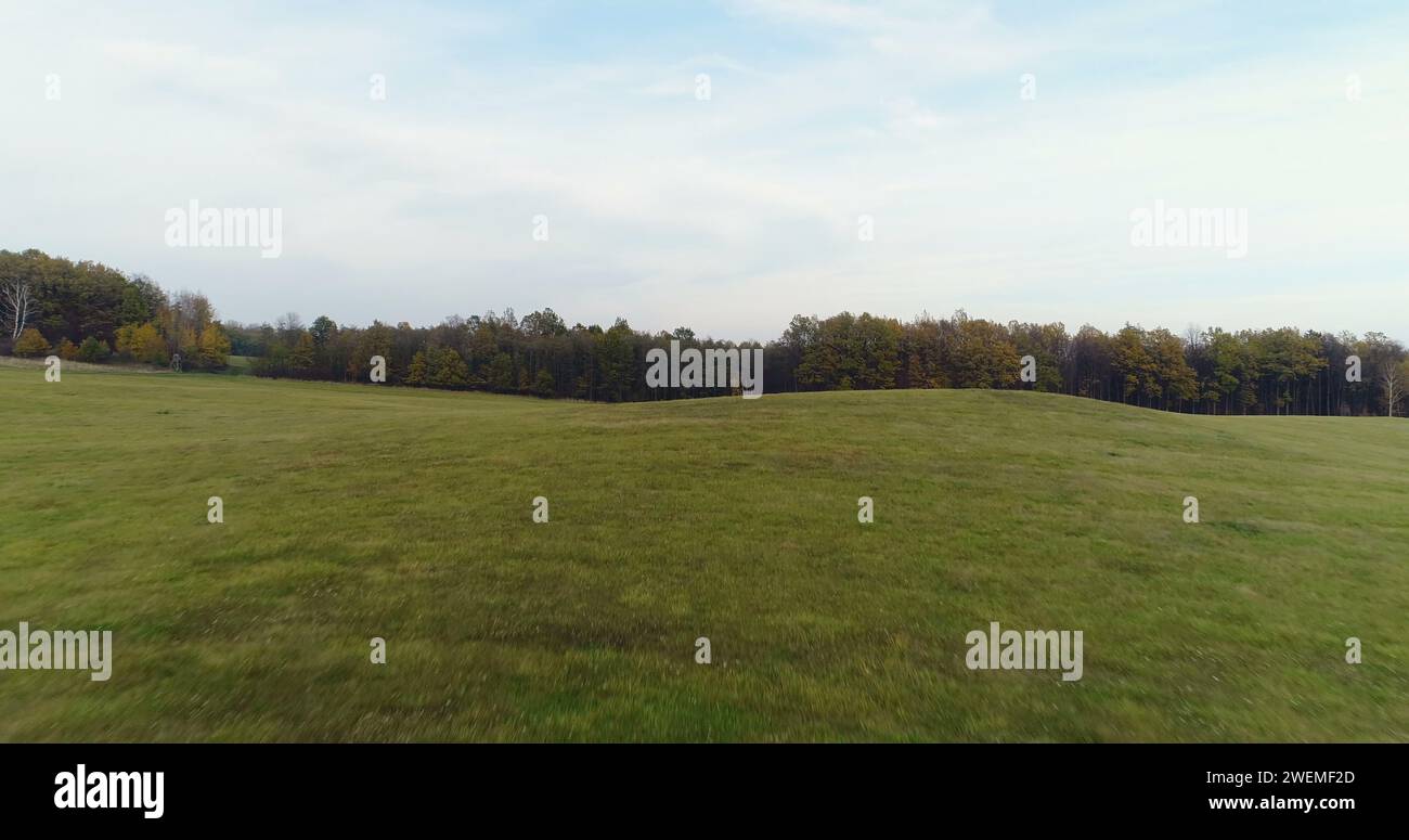 Drone flying forward over mountain hi-res stock photography and images ...