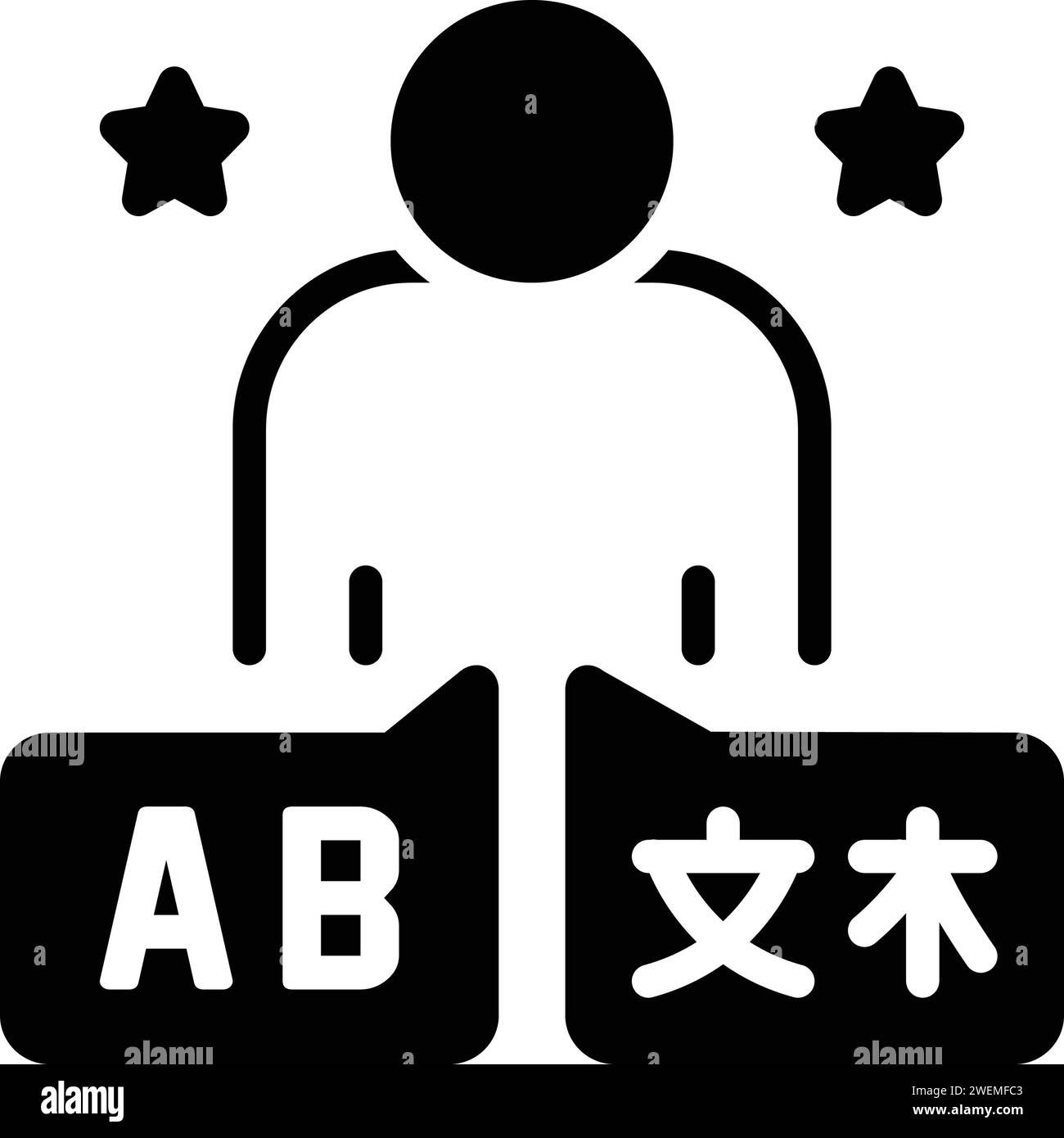 Fluent Stock Vector Images - Alamy