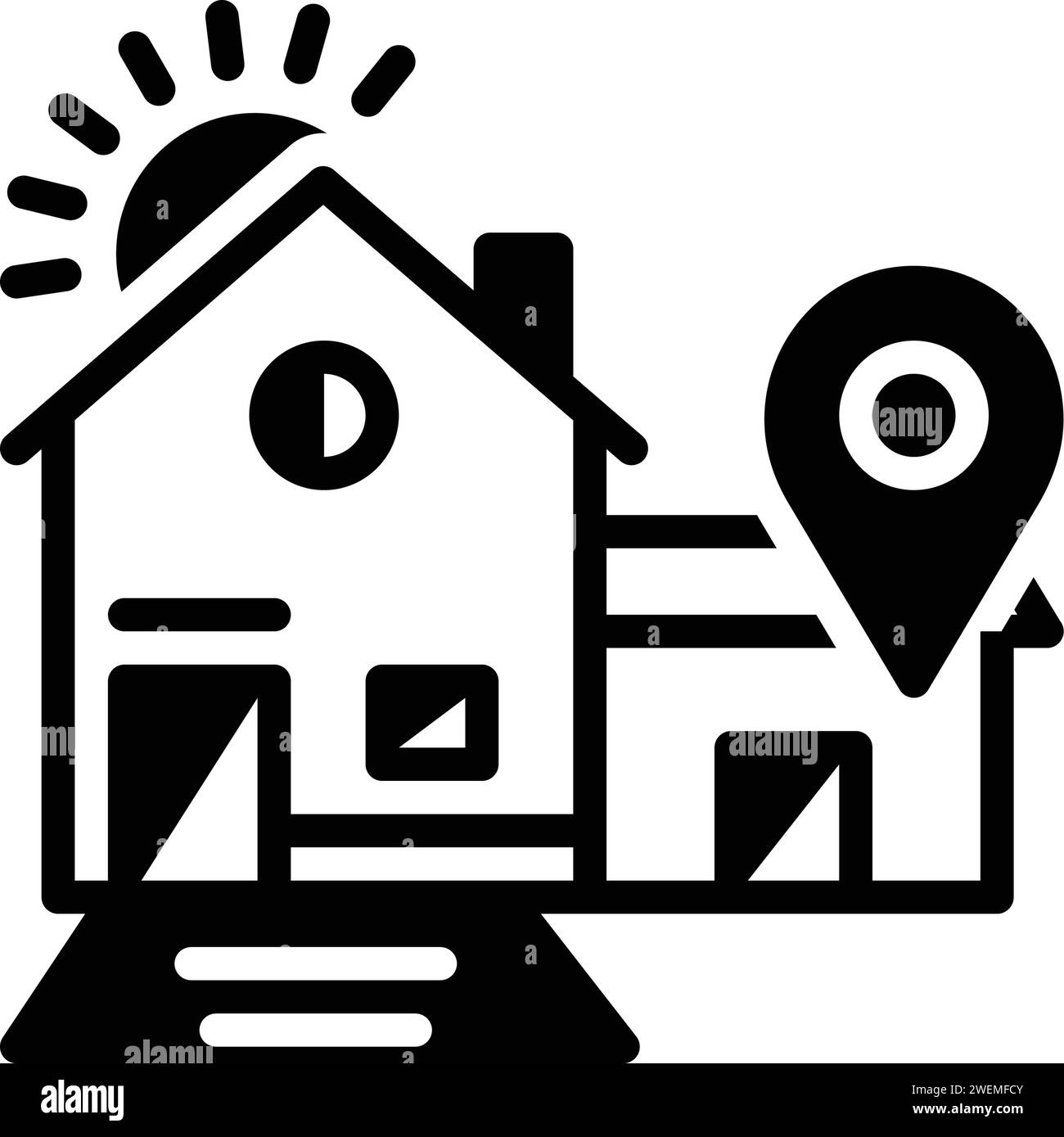 Birthplace vector vectors hi-res stock photography and images - Alamy