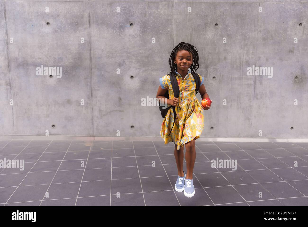 African girl walking school hi-res stock photography and images - Alamy