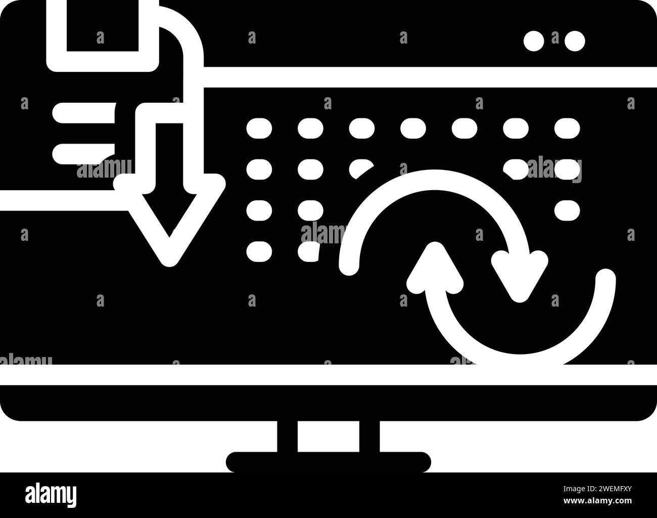 Icon for auto,save Stock Vector Image & Art - Alamy