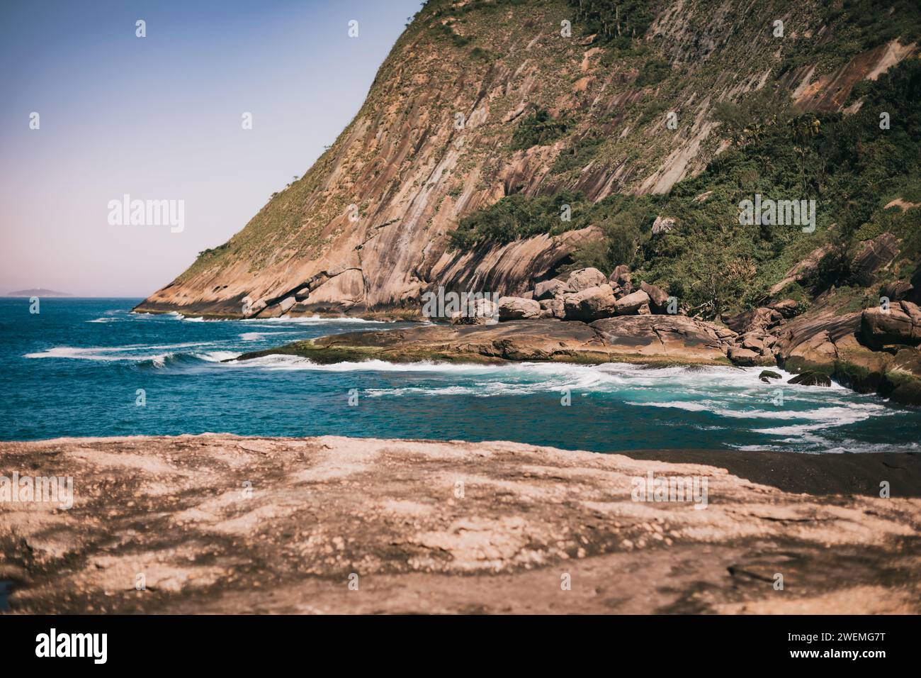 Secluded beach in Rio de Janeiro Brazil Stock Photo - Alamy
