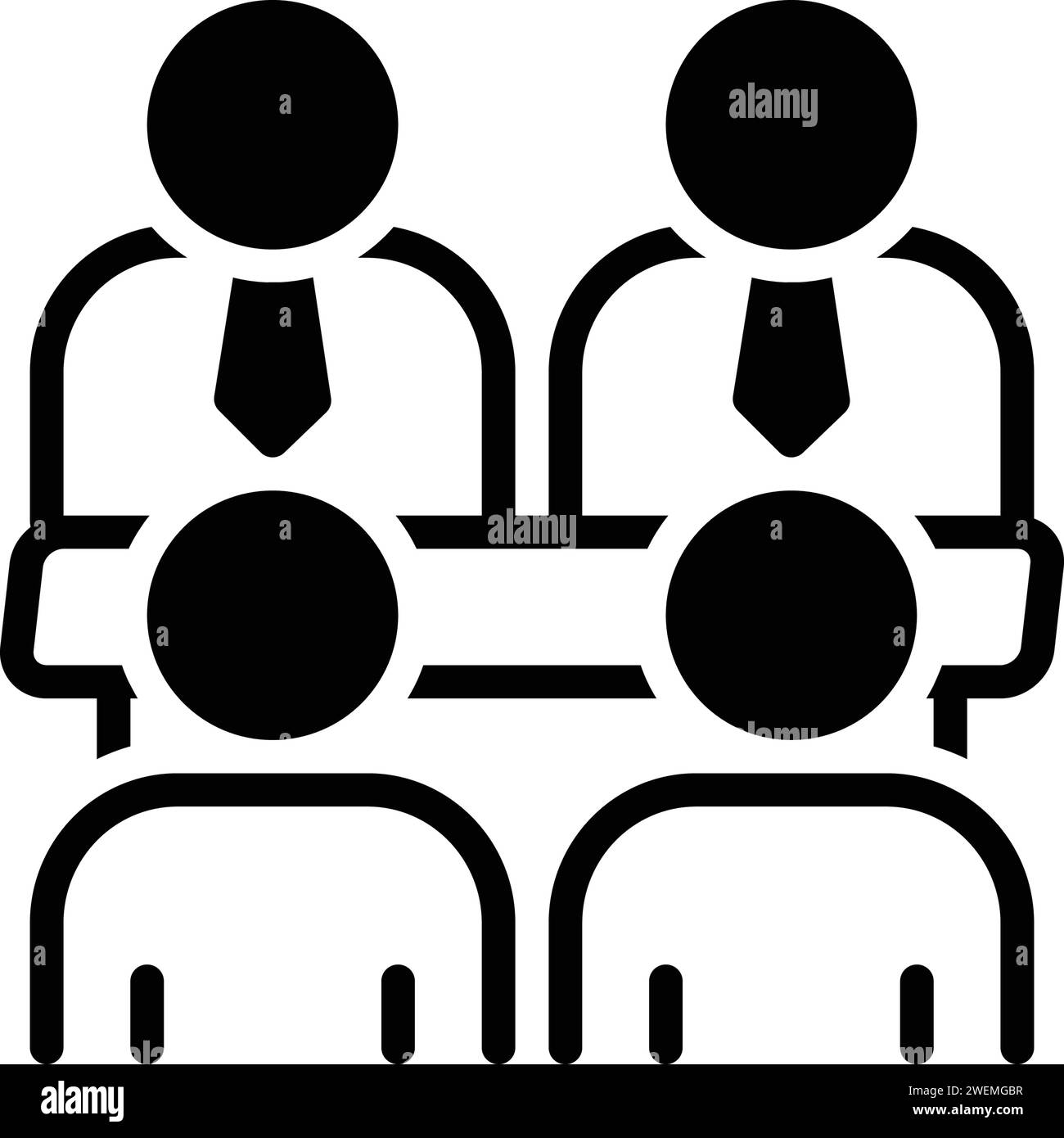 Board meeting Stock Vector Images - Alamy