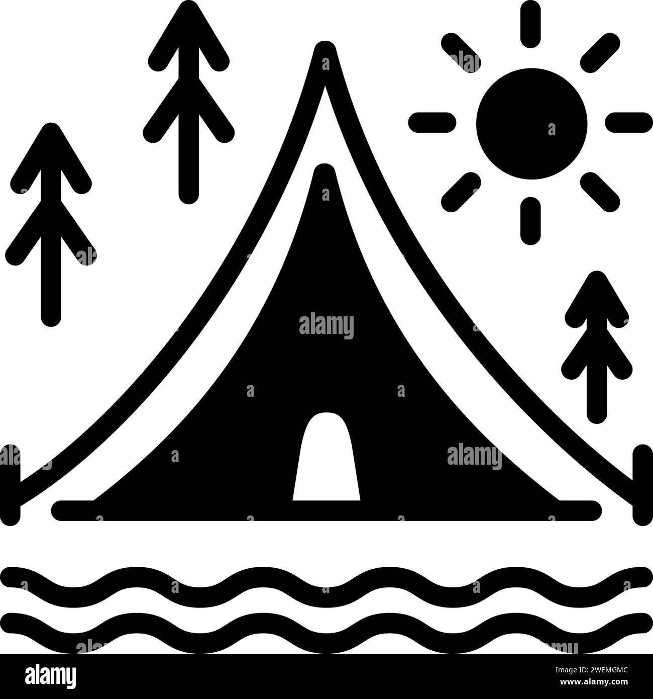 The camps Stock Vector Images - Alamy