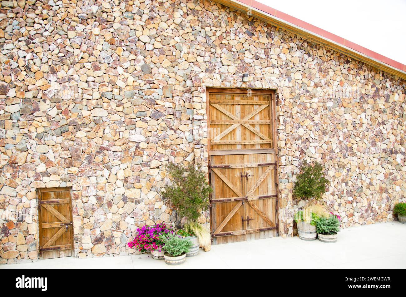 Rustic Charm: Captivating Stone Barn Architecture Stock Photo - Alamy