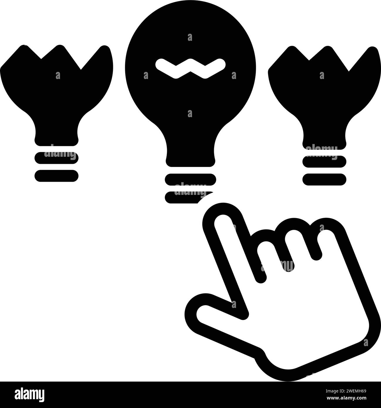 Icon for select,choice Stock Vector Image & Art - Alamy