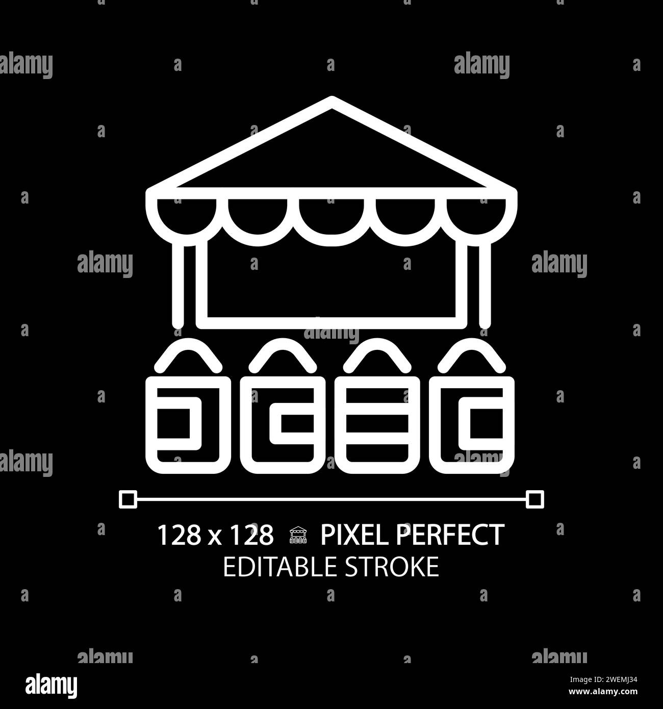 Fruits market souk arabic Stock Vector Images - Alamy