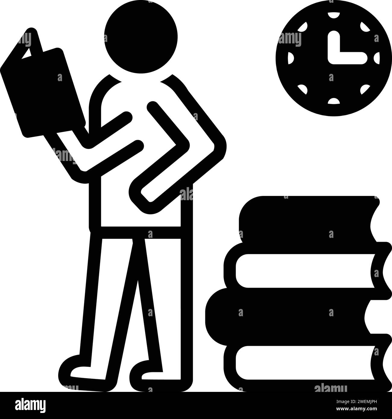 Cramming education Stock Vector Images - Alamy