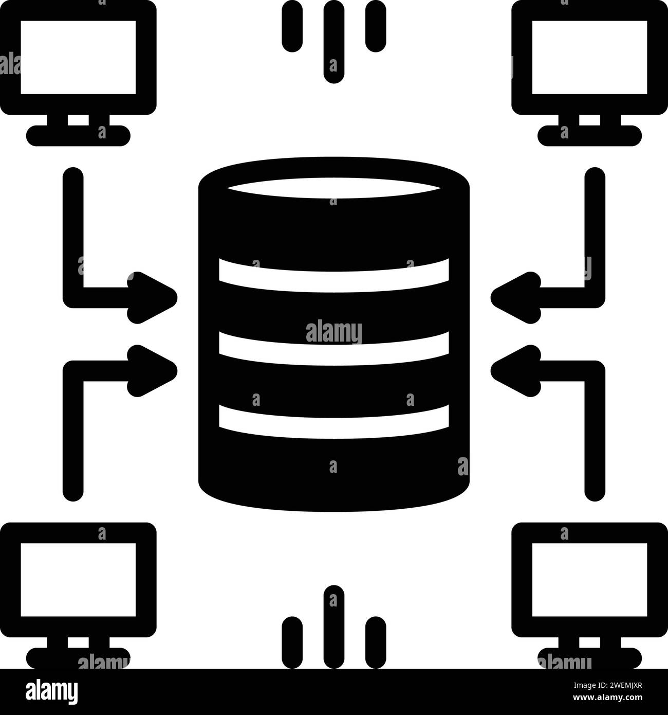 Data Warehouse Vector Vectors Stock Vector Images Alamy