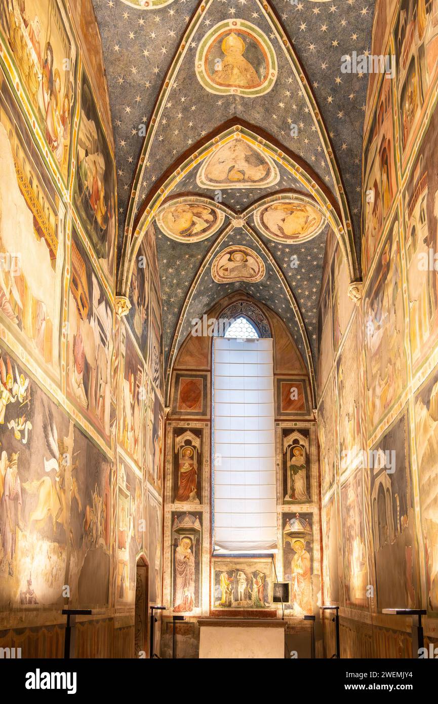 Chapel of St. John in the Dominican Church with frescoes and paintings ...