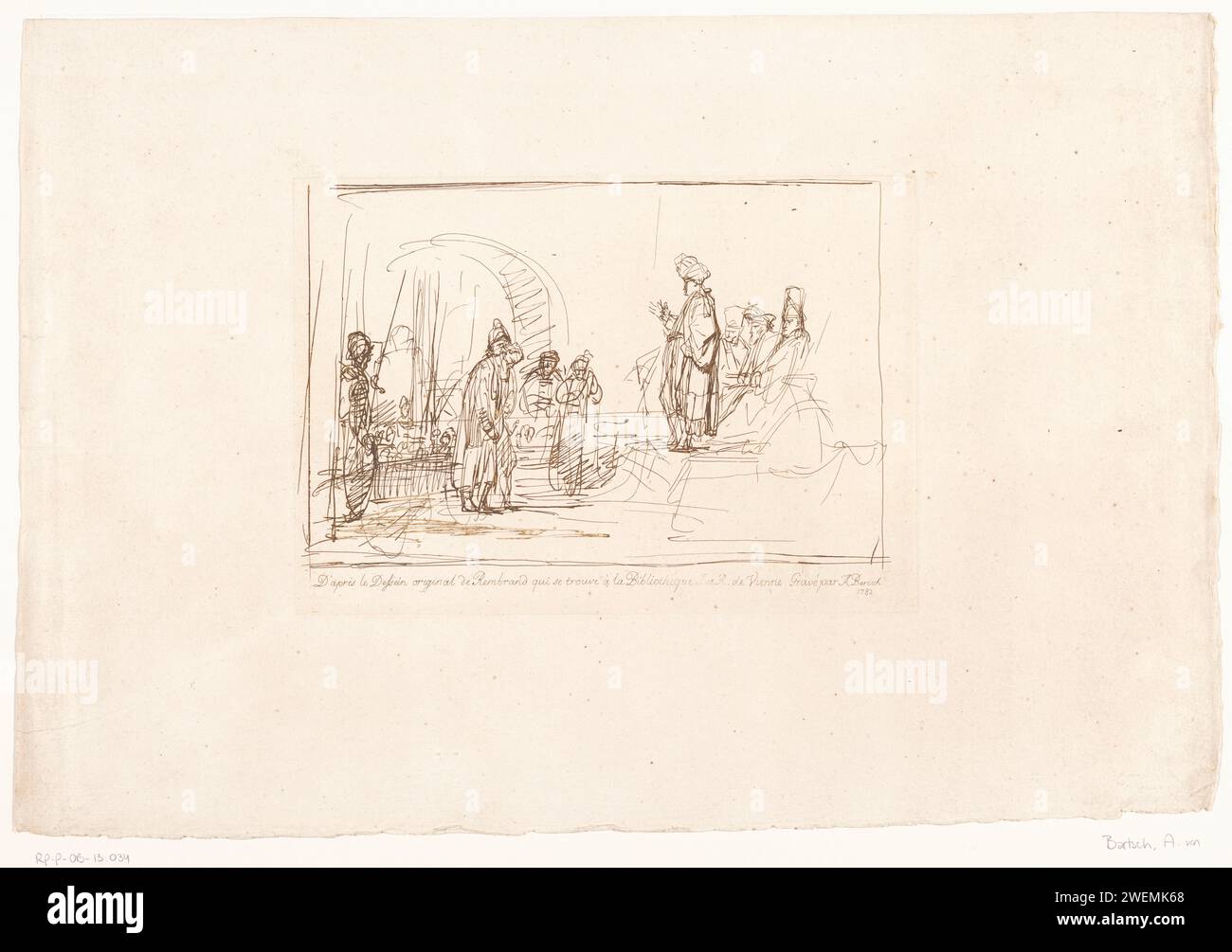 Defendant to his judges brought before, Adam von Bartsch, after ...