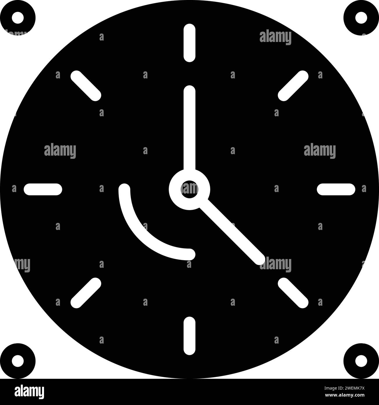 Icon for dials,clock Stock Vector Image & Art - Alamy