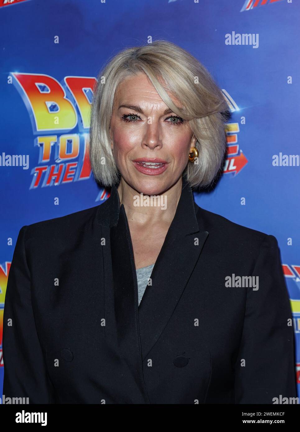 London, UK. 25th Jan, 2024. Hannah Waddingham seen attending a gala ...