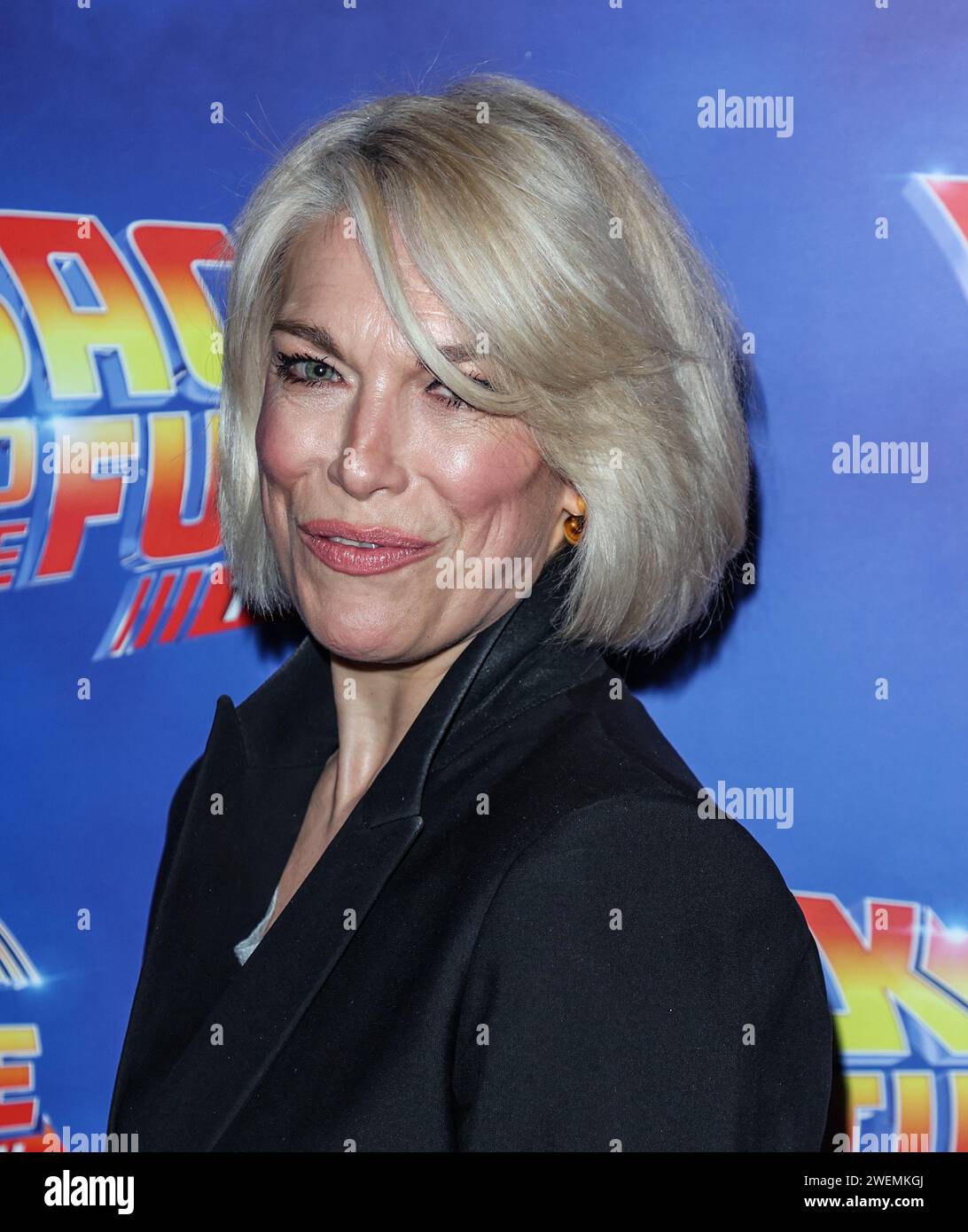London, UK. 25th Jan, 2024. Hannah Waddingham seen attending a gala ...