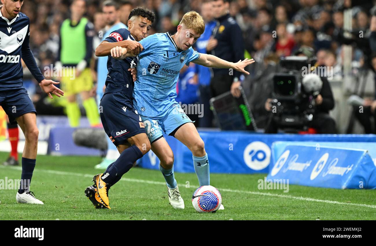 Melbourne, Australia. 26th Jan, 2024. Jordi Valadon of Melbourne ...