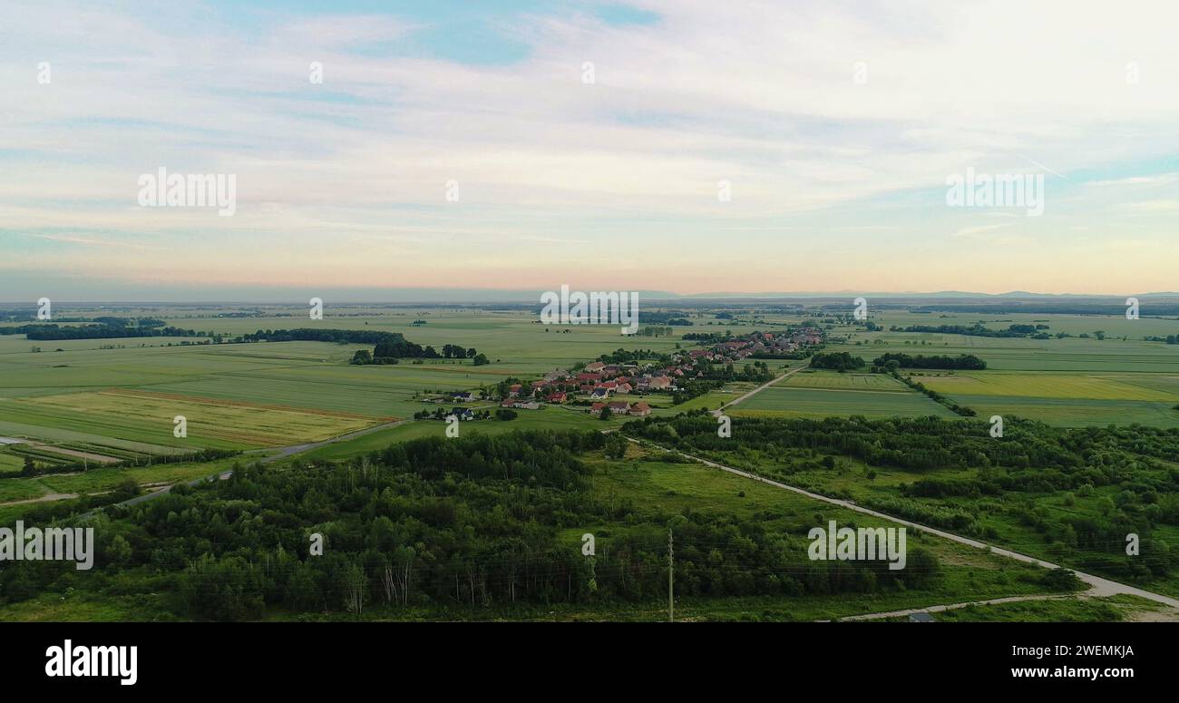 Aerial view of Forest Stock Photo - Alamy