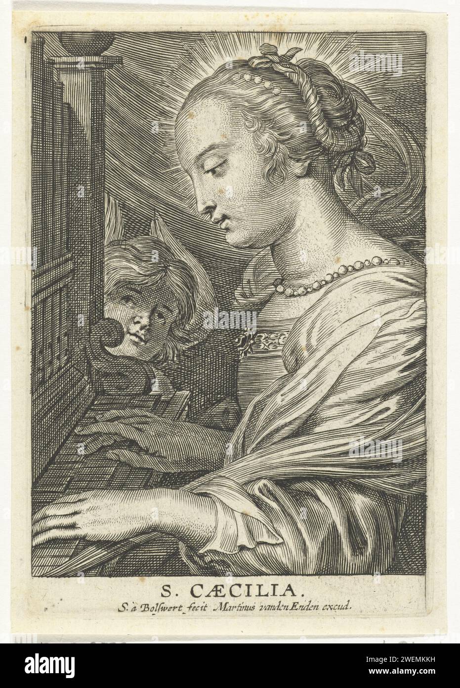 Virgin martyr cecilia rome hi-res stock photography and images - Alamy