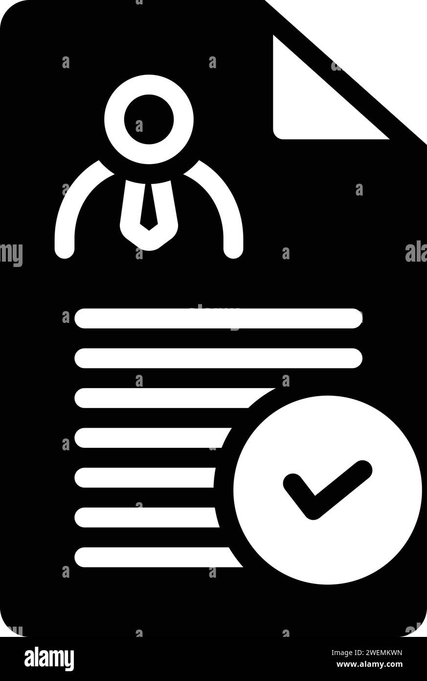 Icon for determining,check Stock Vector Image & Art - Alamy