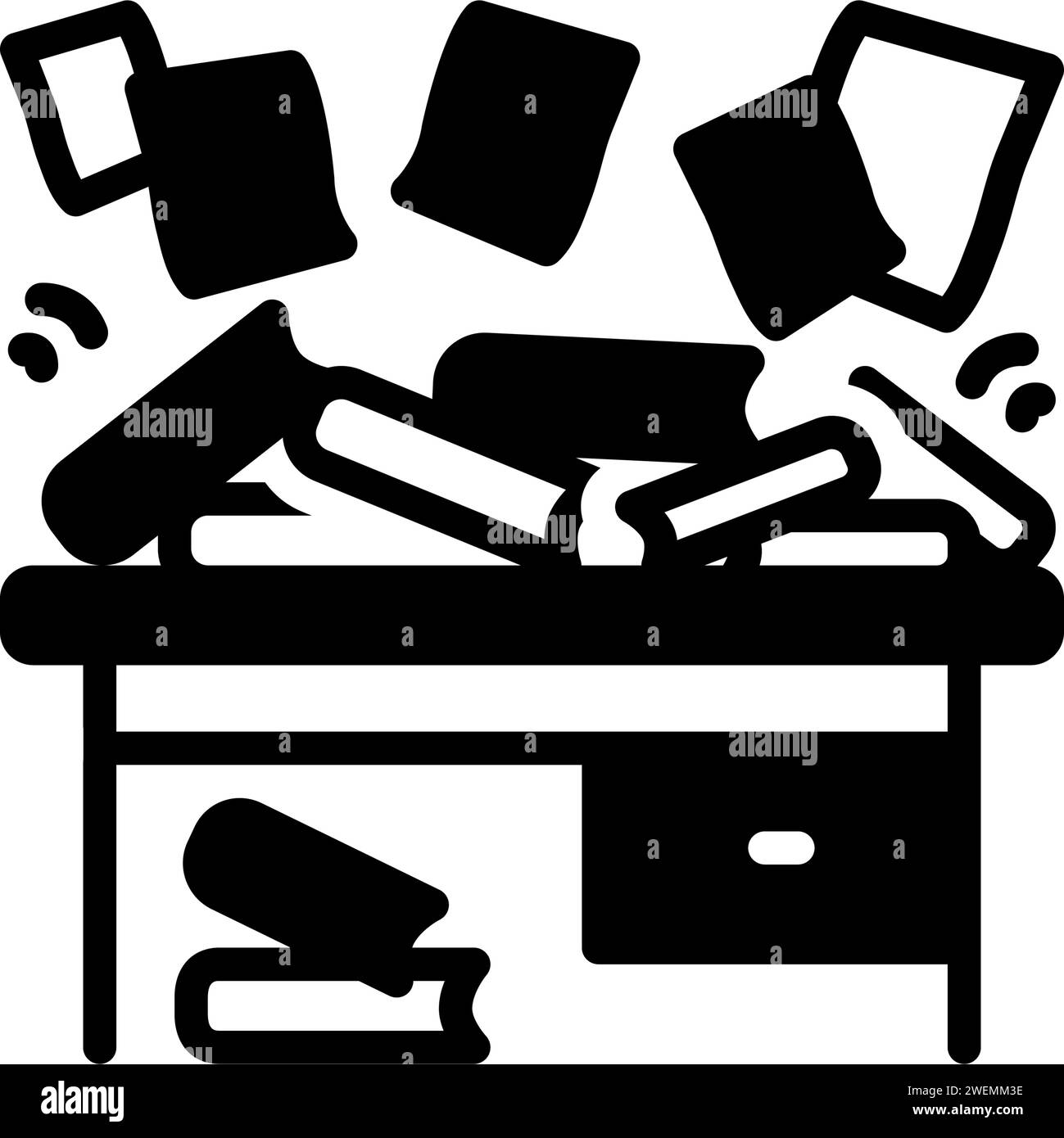 Icon for disorganize,haphazard Stock Vector Image & Art - Alamy