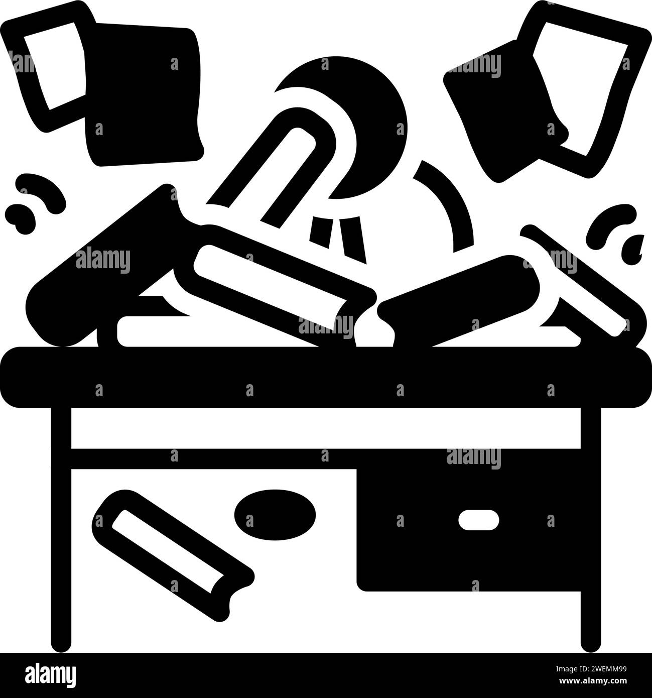 Disorganized Stock Vector Images - Alamy