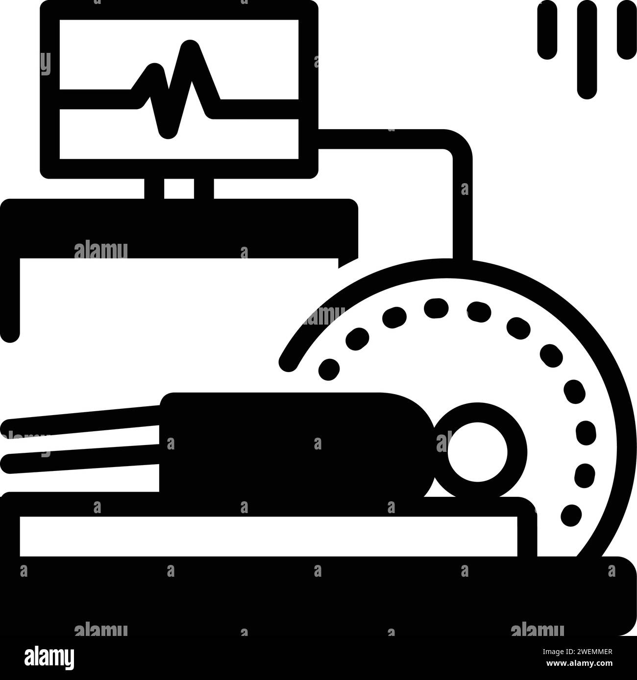 Icon for ct scan Stock Vector Image & Art - Alamy
