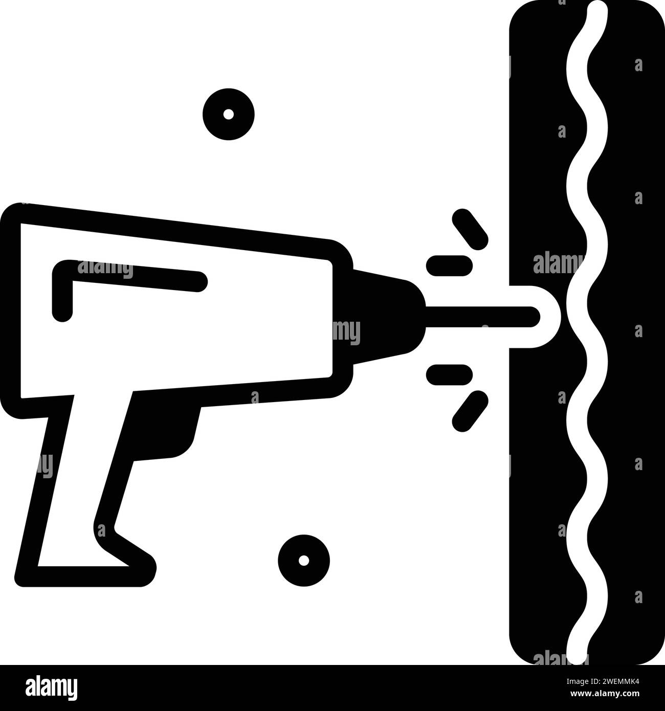 Icon for perforator,machine Stock Vector Image & Art - Alamy