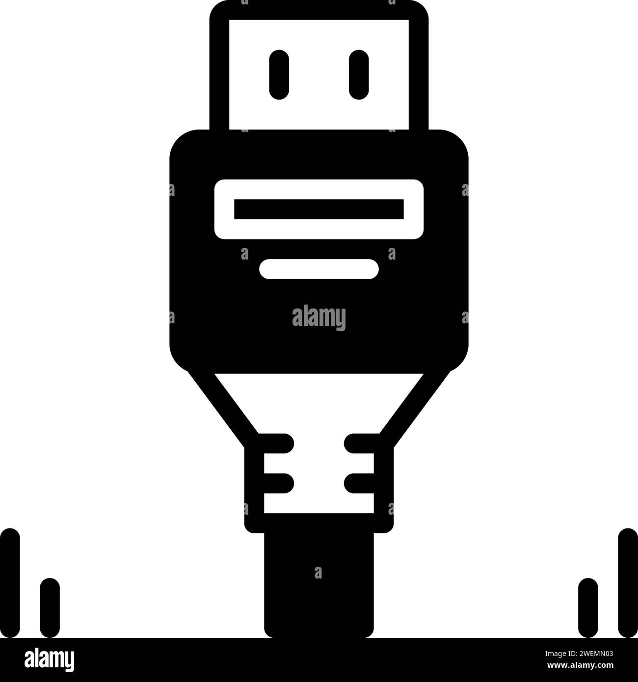 Icon for displayport,connector Stock Vector Image & Art - Alamy
