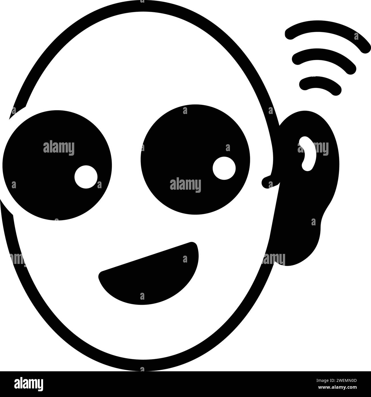 Eavesdropper Stock Vector Images - Alamy