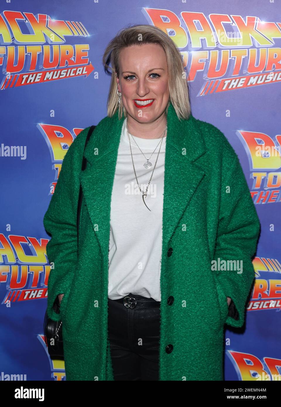 London, UK. 25th Jan, 2024. Steph McGovern seen attending a gala night ...