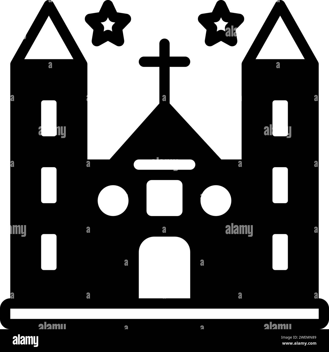 Icon for diocese,church Stock Vector Image & Art - Alamy