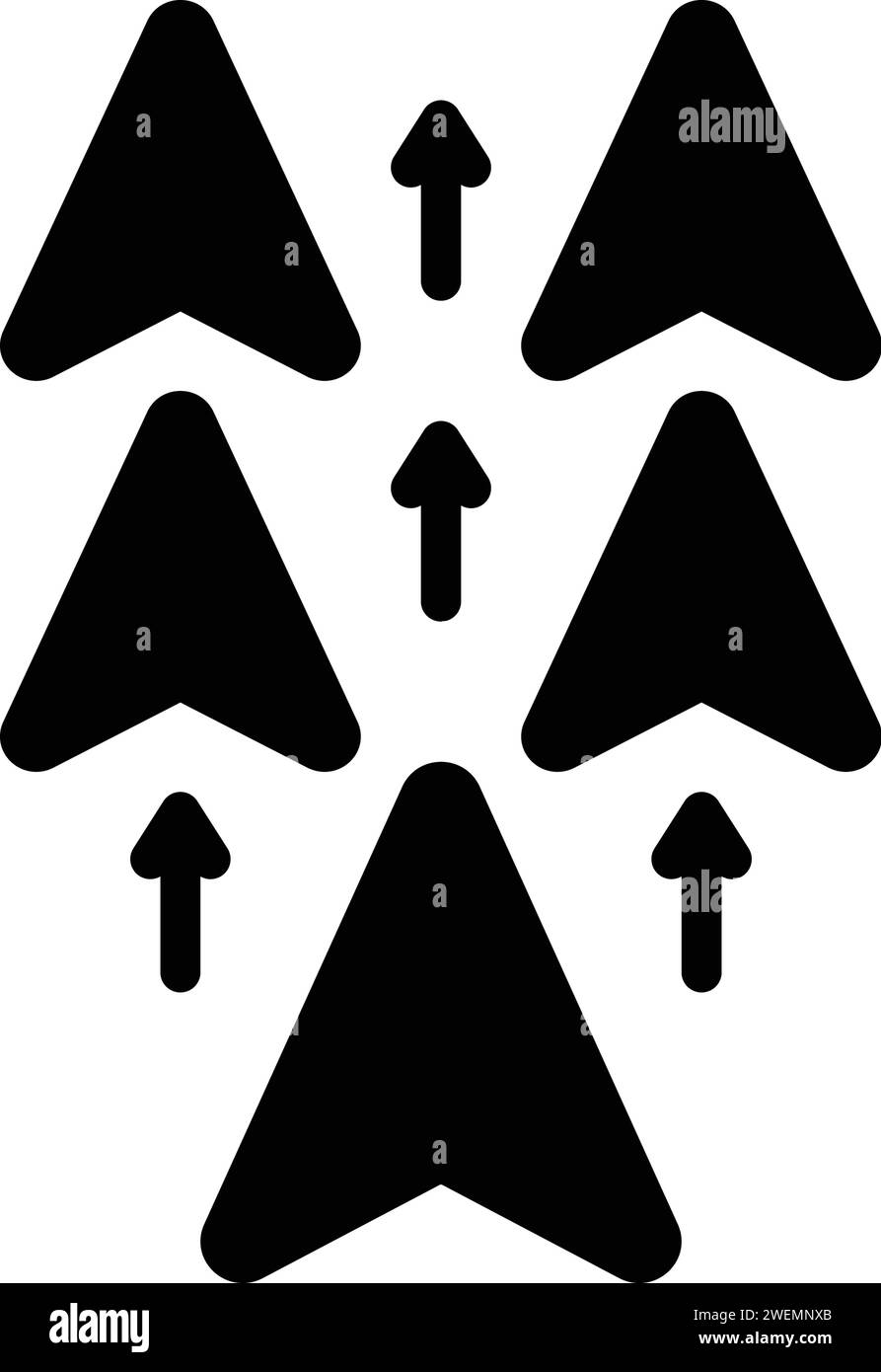 Icon for exceeded,arrow Stock Vector Image & Art - Alamy