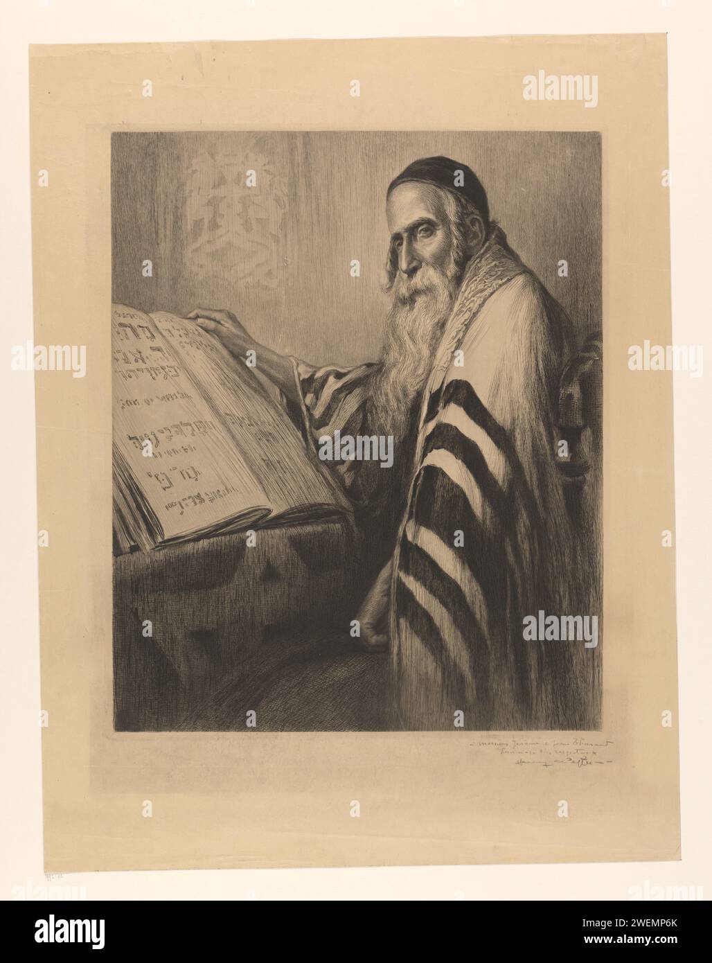 Portrait of a rabbi hi-res stock photography and images - Alamy