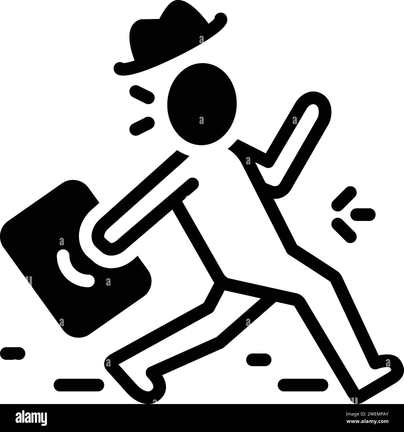 Icon for frantic,frenetic Stock Vector Image & Art - Alamy