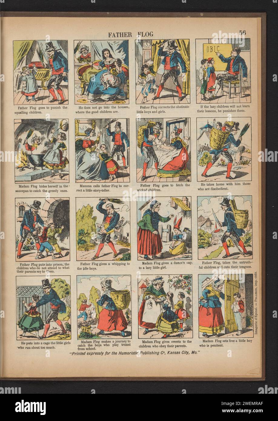 Vader Selfar, IMagerie The EPINAL - Pellerin, 1893 - 1894 print Leaf ...