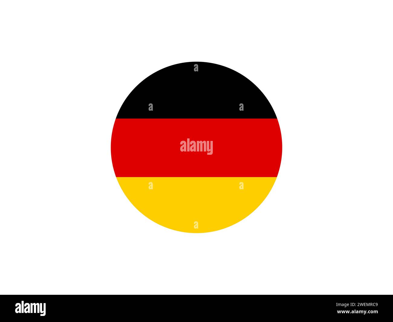 German flag circle hi-res stock photography and images - Alamy