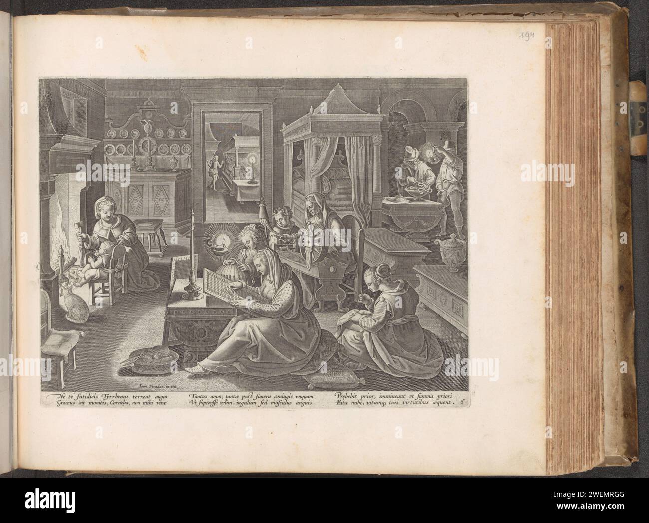 Cornelia, the virtuous mother of the Gracchi, 1653 - 1654 print ...